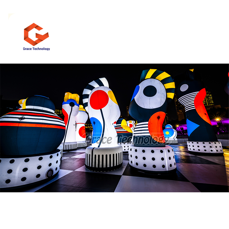 inflatable chess