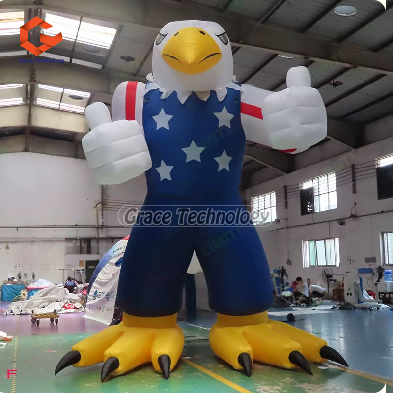 Parade Display Giant Inflatable Eagle Animal Shaped Inflatable Eagle ...