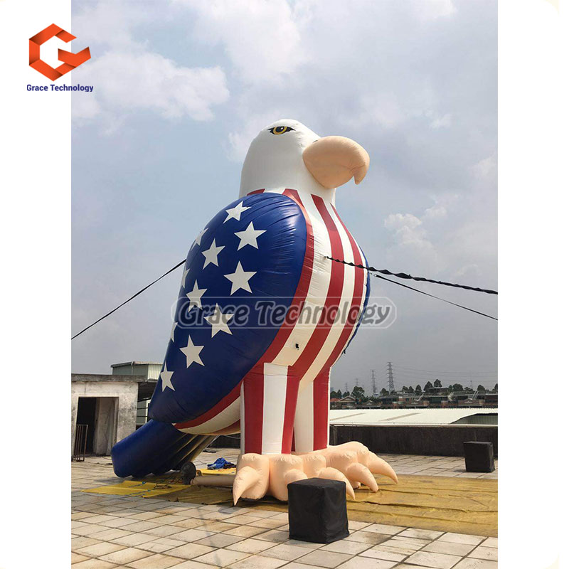 Parade Display Giant Inflatable Eagle Animal Shaped Inflatable Eagle ...