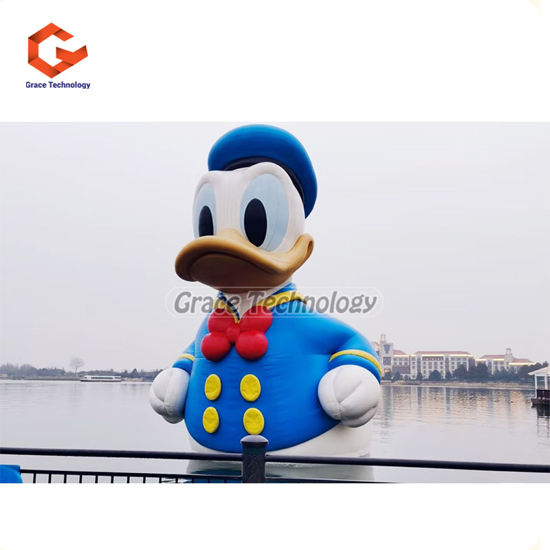 Standing Donald Duck PVC Inflatable Balloon