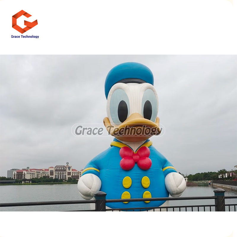 Standing Donald Duck PVC Inflatable Balloon