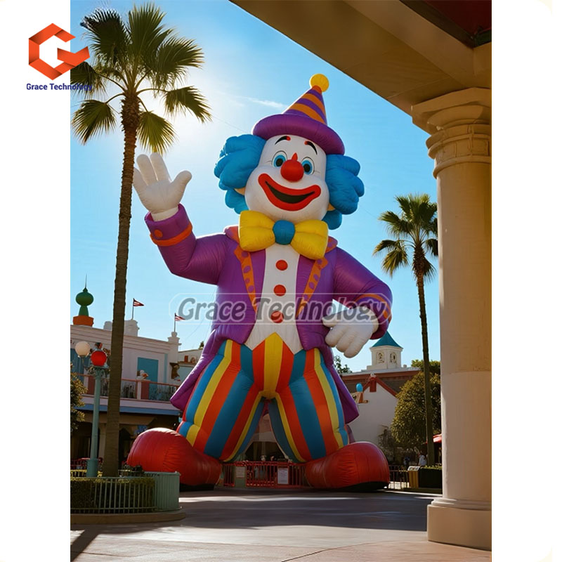 Inflatable Clownish Cartoon Costume Clown Puppet Suit for Carnival ...