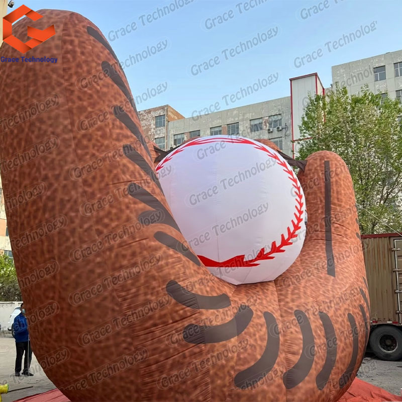 Realistic Inflatable Baseball Gloves